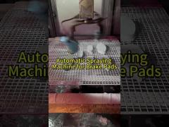 Automated Brake Pad Coating Machine for High Speed Production
