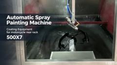 Automatic Motorcycle Frame Spray Painting Machine Solution