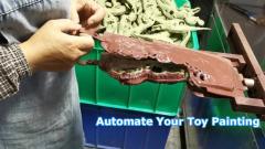 Automated Plastic Toy Painting Machine for Toy Factories
