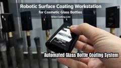 Automated Glass Bottle Spray Coating Production Line