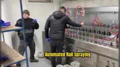 Mini Spray Machine Automates Rail Jobs