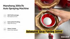 Automated Spray Machine for Metal Casting