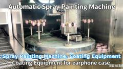 Automatic Spray Painting Machine Earphone Housing
