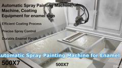Automatic Spray Painting Machine for Enamel Signs