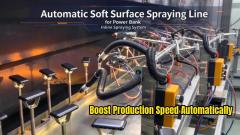 Power Bank Automatic Spraying Assembly Line Efficiency