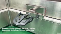 Automatic Spray Painting Machine for Helmet Accessories