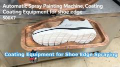Automatic Shoe Edge Spray Painting Machine Efficiency