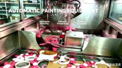 Plastic Hair Band UV Paint Machine