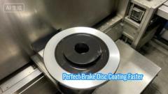 Automated Brake Disc Coating Machine Efficiency Boost