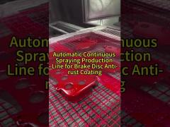 Automatic Brake Pad Spraying Machine for Precision Coating