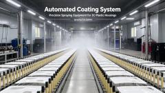 Precision Automated Coating System for 3C Plastic Housings