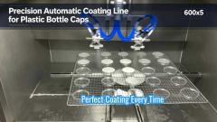 Precision Automatic Coating Line for Plastic Bottle Caps