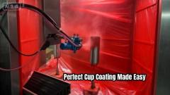 Automatic Stainless Steel Cup Spray Painting Machine