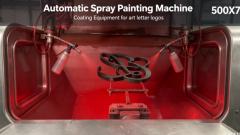 Intelligent Painting Machine for Custom Art Font Spraying