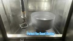 Automatic Fan Guard Spray Painting Machine Efficiency