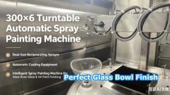 Smart Spray Painter for Glass Bowls