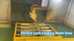 Automatic Spraying Machine for Durable Lock Hardware Coating