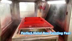Automatic Spraying Machine for Metal Box Surface Painting