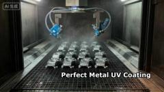 Mansheng Automatic Spray Machine for Metal Hardware UV Coating