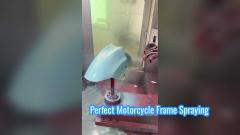 Automatic Motorcycle Frame Spray Machine