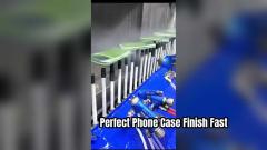 Automated Spraying Line for Mobile Phone Cases