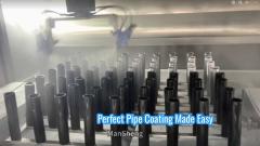 Smart UV Coating Machine for Plastic Round Pipes