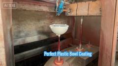 Automatic Plastic Bowl Coating Machine for Tableware
