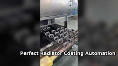 Automatic Multi Axis Spraying for Radiator Coating