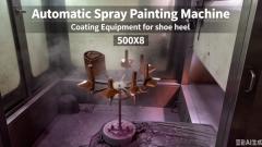 Automatic Spray Painting Machine for Shoe Heels