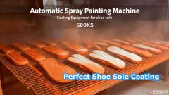 Automatic Spray Painting Machine for Shoe Soles