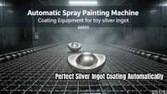 Automatic Silver Ingot Spray Painting Machine Solution