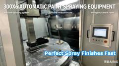 Automatic Spray Painting Machine, Coating Equipment for Hardware Container Surface Spraying Finishin