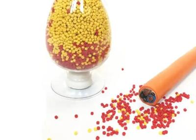 China Verwendung von Drahtkabeln Flammschutz-PVC-Verbundgranulate Umhüllungsmaterial PVC-Pellets zu verkaufen