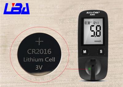 China Blister Card Green Power Lithium Coin Cell Battery , Maxell Cr2016 3v Battery for sale