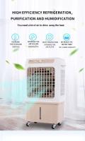 China Portable Air Cooler with Secondary Energy Efficiency and Featured Ice Adding Function for sale