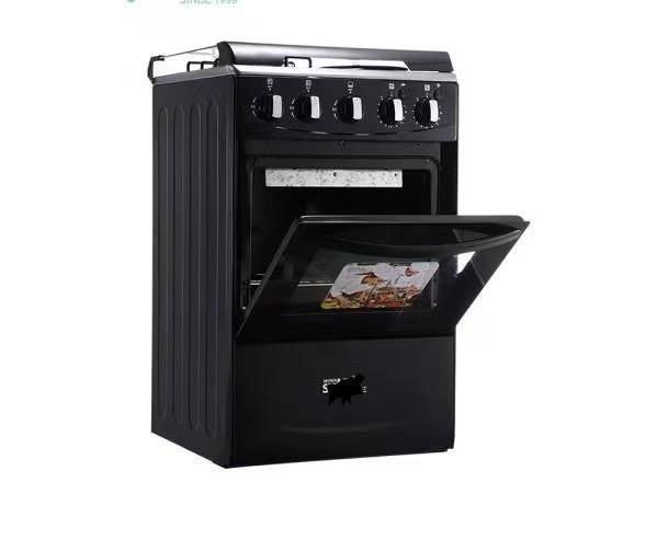 Quality Furnotel Stainless Steel 4 Burner Gas Stove With Oven Dual-cooker Cooktop for sale