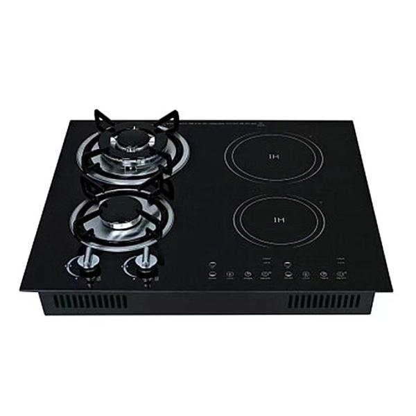 Quality Stainless Steel Gas Cooktop 4 Burners Induction and Natural Gas Stove for Built-in for sale