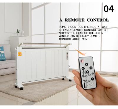 China Smart Home Convector Electric Heater with 1600W Graphene Mica Plate Heating and Wifi App for sale