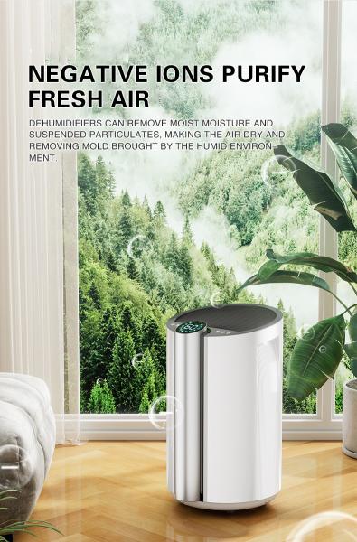 Quality NO App-Controlled Desktop Dehumidifier for 120 sq. ft. Coverage Area and Home for sale