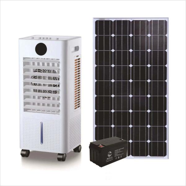 Quality Private Mold Dc12v Solar Power Evaporative Air Cooler Remote Control Solar Water for sale