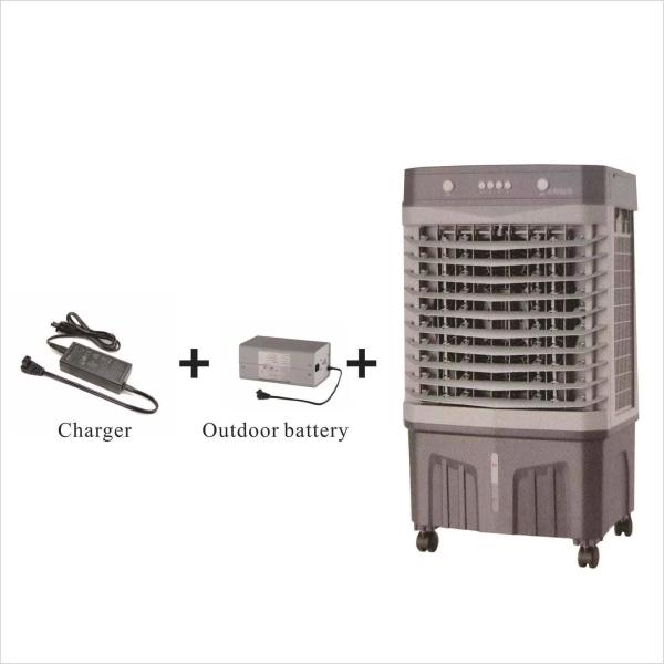 Quality Private Mold Dc12v Solar Power Evaporative Air Cooler Remote Control Solar Water for sale