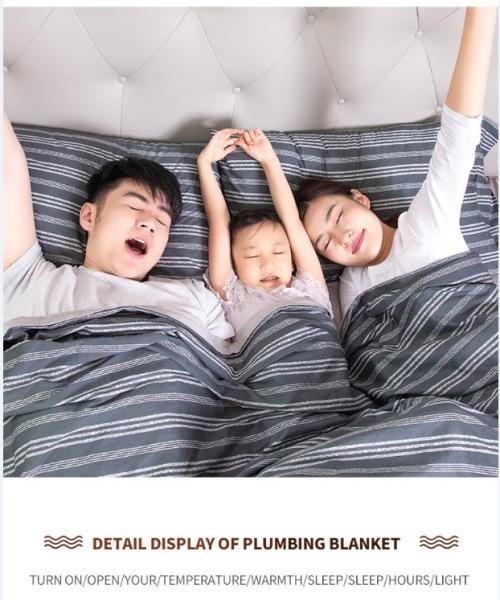 Quality Digital Controller Water Heating Constant Temperature Electric Blanket for Two for sale