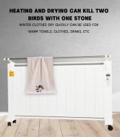 China 2000W White Portable Bathroom Convector Heater with Electric Power Source for sale