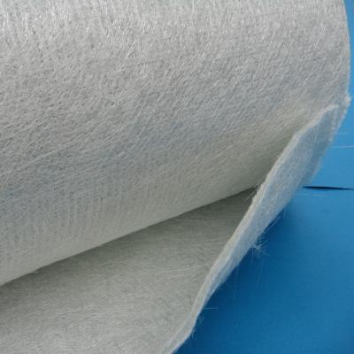 China Fiberglass boat body e glass stitched chopped strand mat for tubes for sale