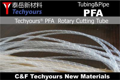 Cina Tubatura rotatoria degli strizzacervelli della metropolitana/FEP di taglio di PFA/luce UV del PASSAGGIO 97-99% in vendita