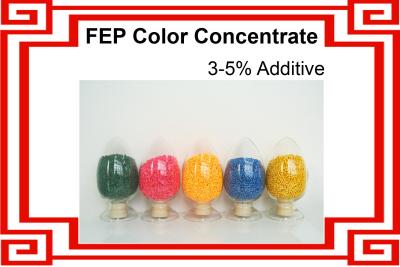 Cina Concentrato di colore di Masterbatch/FEP di colore di FEP/rifornimento standard colorato resina/10 di colore di FEP in vendita