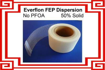 Cina Dispersione di FEP/contenuto di solidi del grado/50% di vetro di fibra/liquido acquoso/nessun PFOA/ in vendita