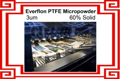 Cina Micro polvere di PTFE/polvere nana vergine grado/3-5um/100% dell'inchiostro in vendita