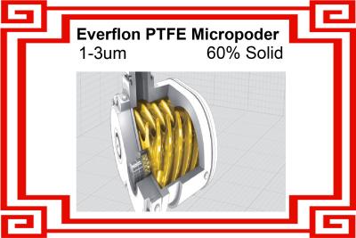Cina Micro polvere di PTFE/polvere nana vergine grado/1-3um/100% di lubrificazione in vendita