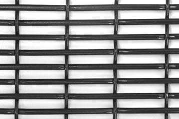A piece of hard mesh with black color.